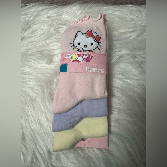 Primark | Accessories | Hello Kitty Pink And Purple Socks Collection By ...